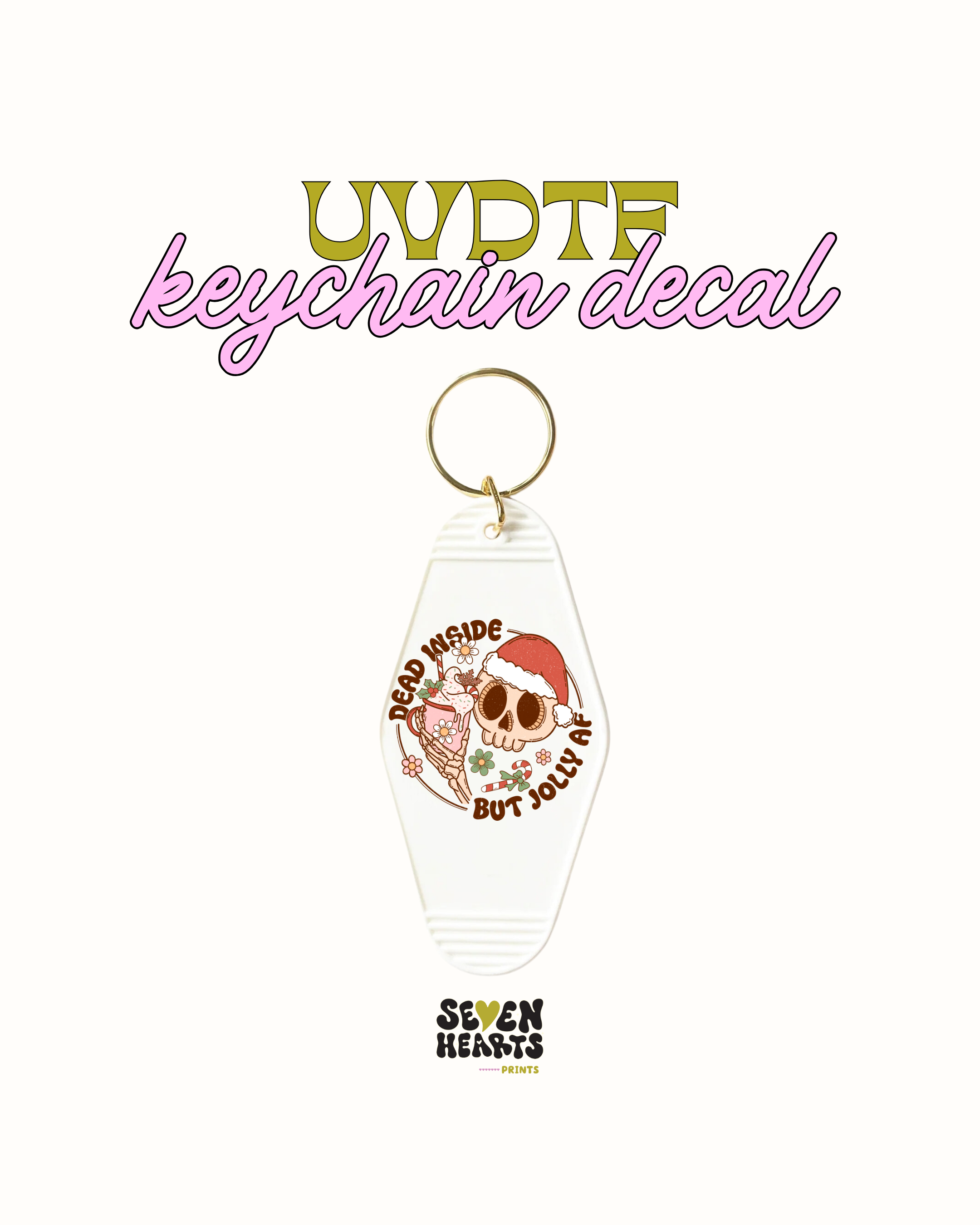 dead inside me but jolly asf - Set of 5 UVDTF – Sevenheartsprints