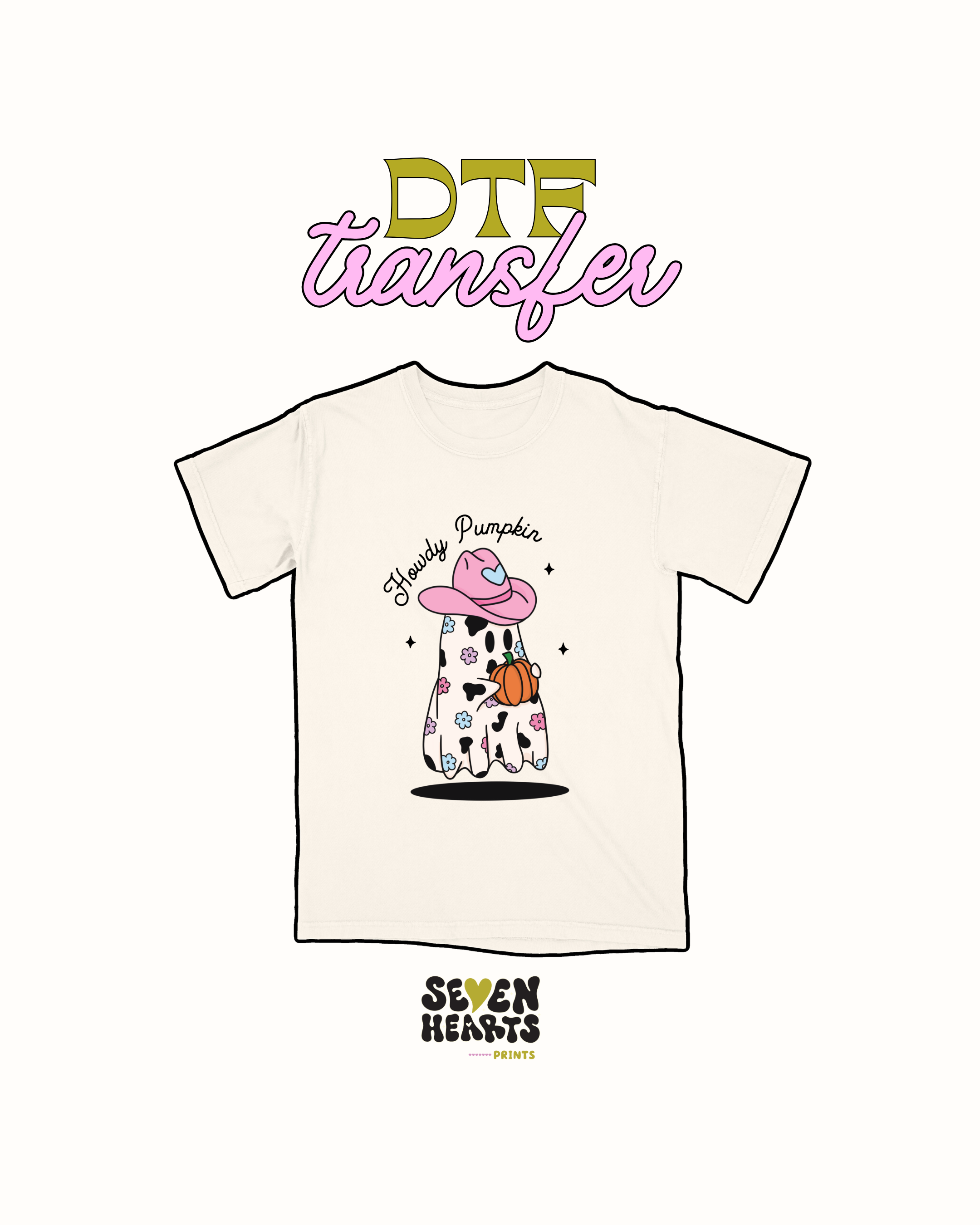 Howdy pumkin - DTF Transfer – Sevenheartsprints