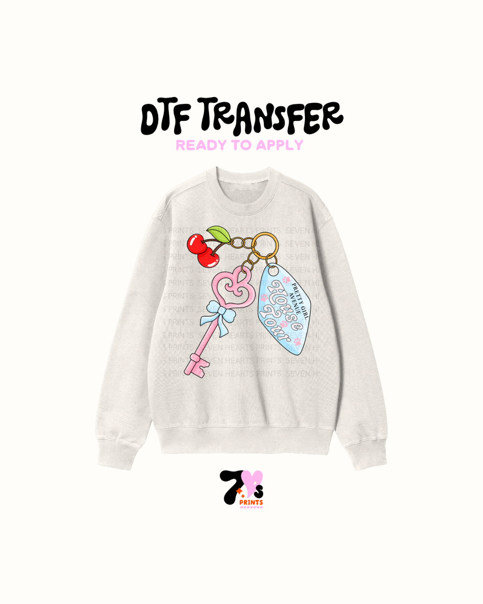 Pretty girl house tours - DTF Transfers – Sevenheartsprints